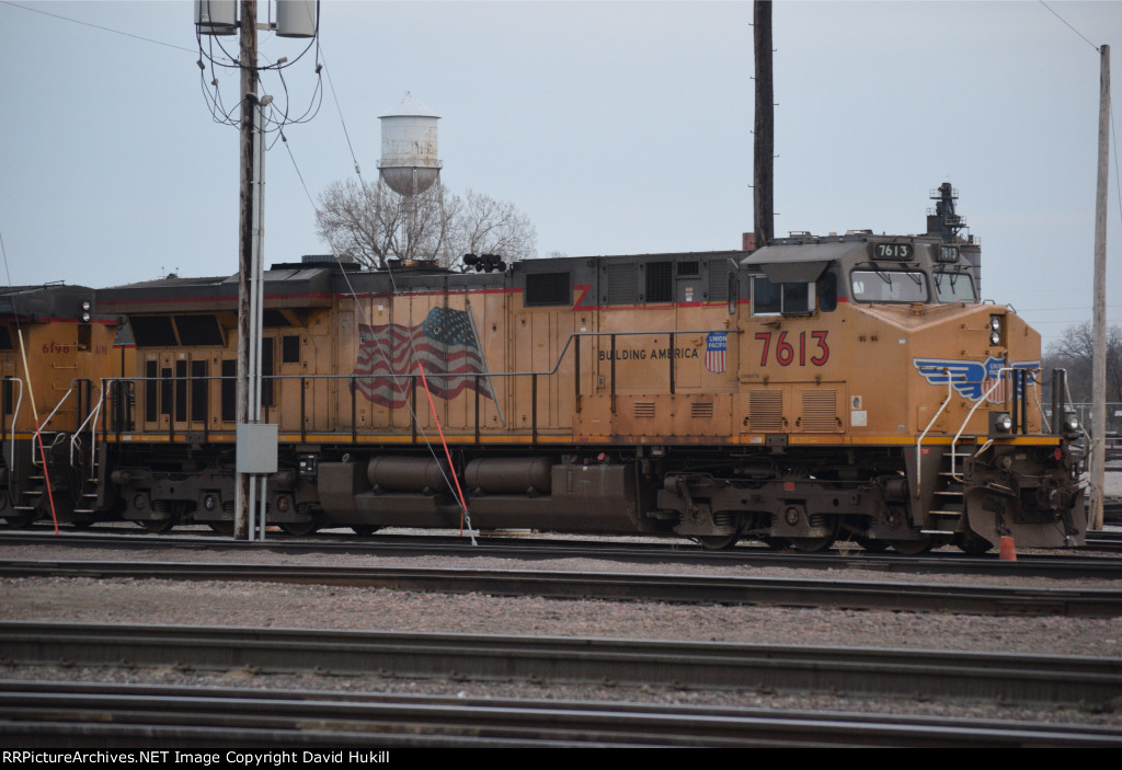 UP Engine 7623, Des Moines IA